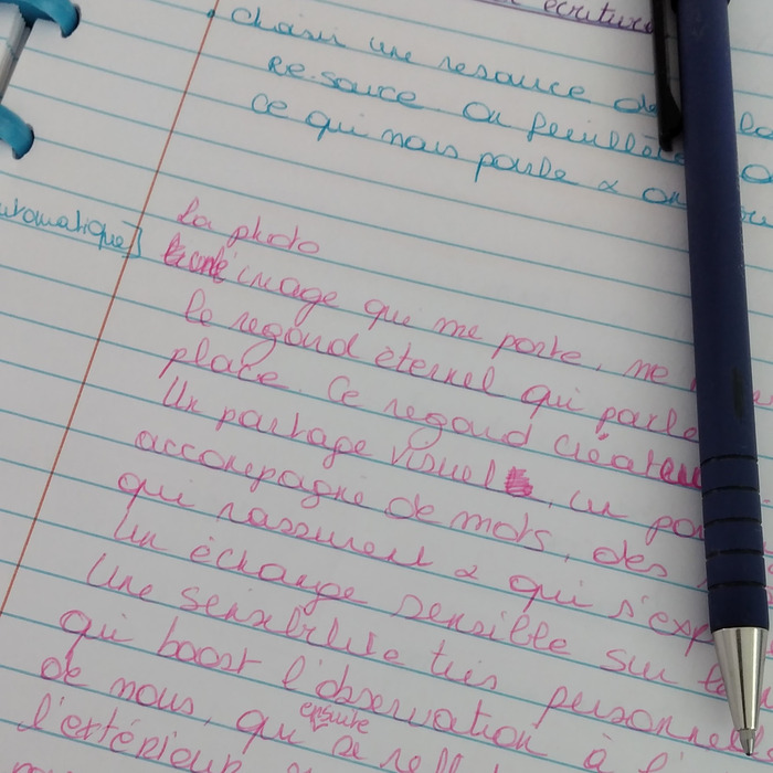 Une écriture exutoire...c'est reparti :: desregardsetdesmotsdoux